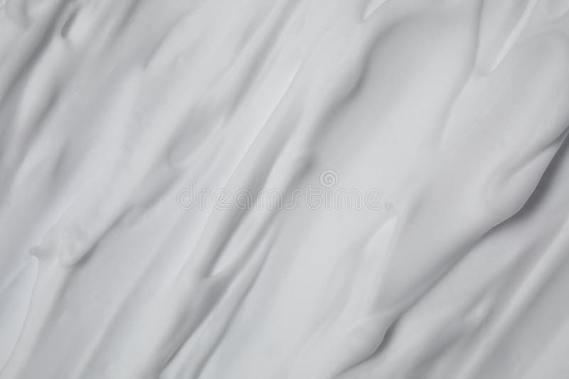 Texture of White Shaving Foam As Background, Top View Stock Image ...