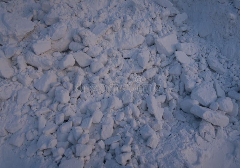 Texture of Snow Blocks on the Slope of the Polar Mountain Stock Image ...
