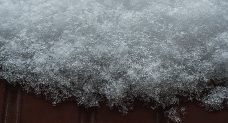 Texture of White Snow Crystals Stock Photo - Image of pure, abstract ...