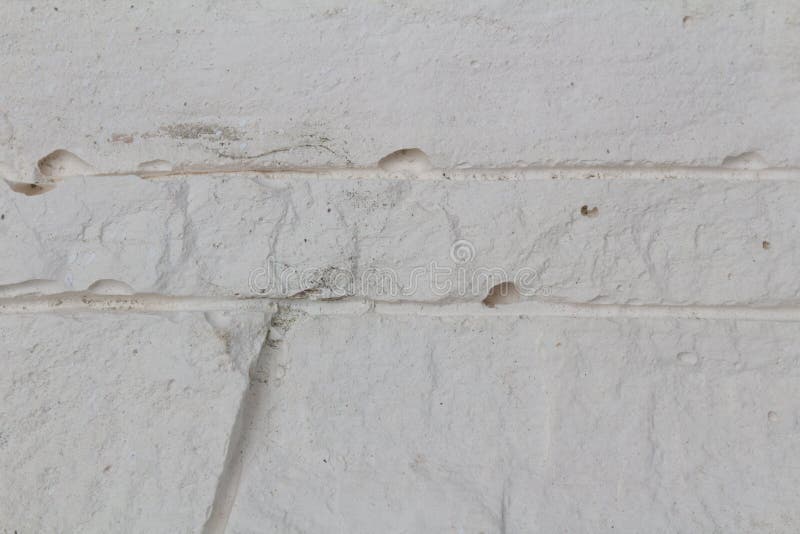 Texture White Stone with Stripes. Stock Photo - Image of grunge ...