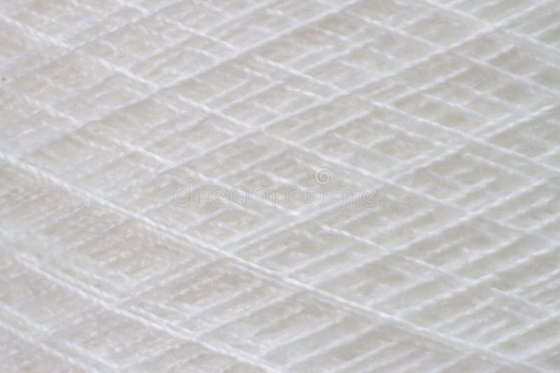 Texture of White Thread in Spool Stock Image - Image of cotton, repair ...
