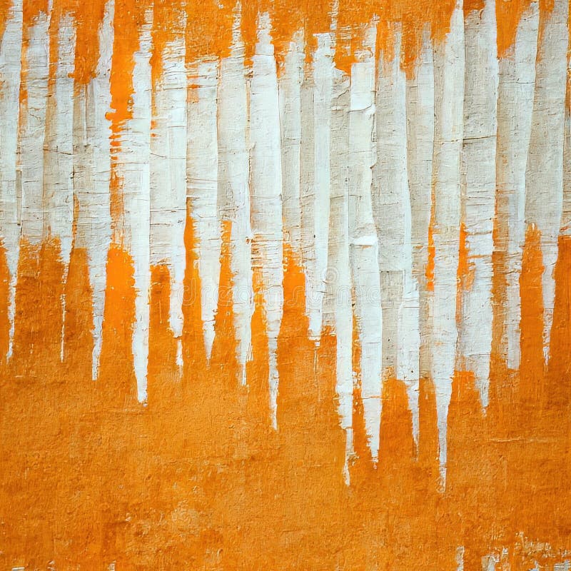 Texture of a White Wall with Orange Lines and Bumps Stock Illustration ...
