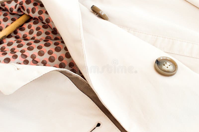 Texture - a White Womens Coat Stock Photo - Image of fashion, gray ...