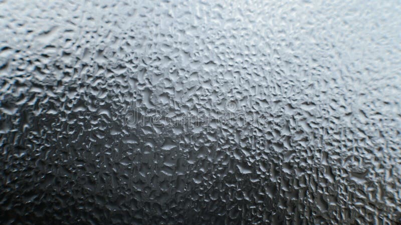 Texture on the Window Made of Condensation and Water Drops Stock Image ...