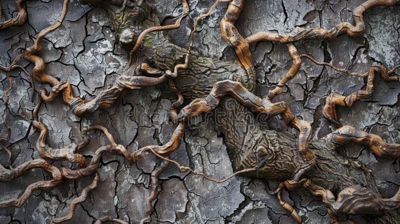 The Texture of the Wire is almost Organic Resembling the Gnarled Roots ...