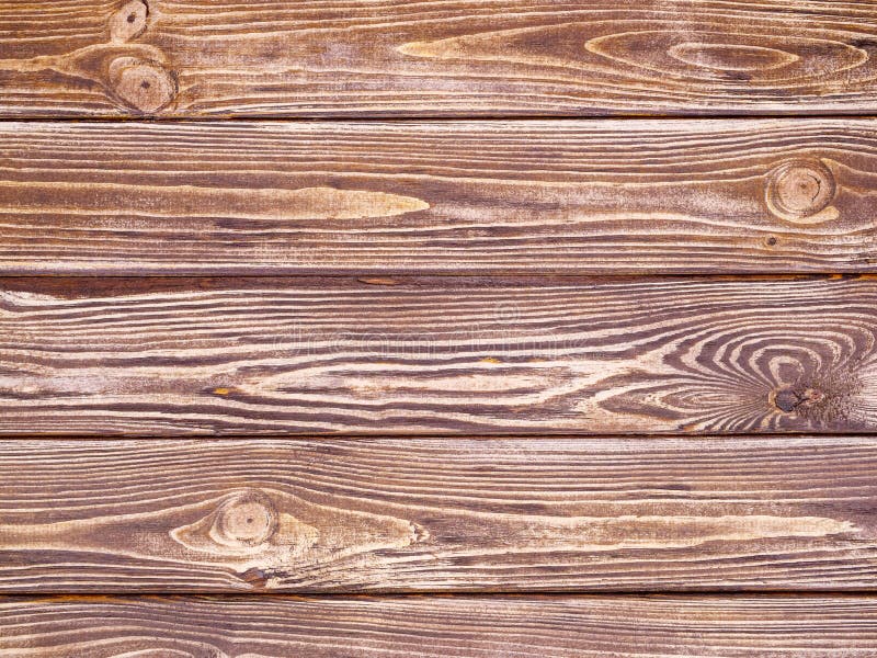 Texture of Wood Closeup in the Form of Horizontal Wooden Planks Stock ...