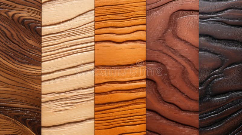 Texture wood samples stock illustration. Illustration of samples ...