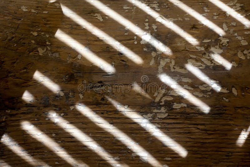 The Texture of the Wood. Shadow from the Blinds Stock Photo - Image of ...