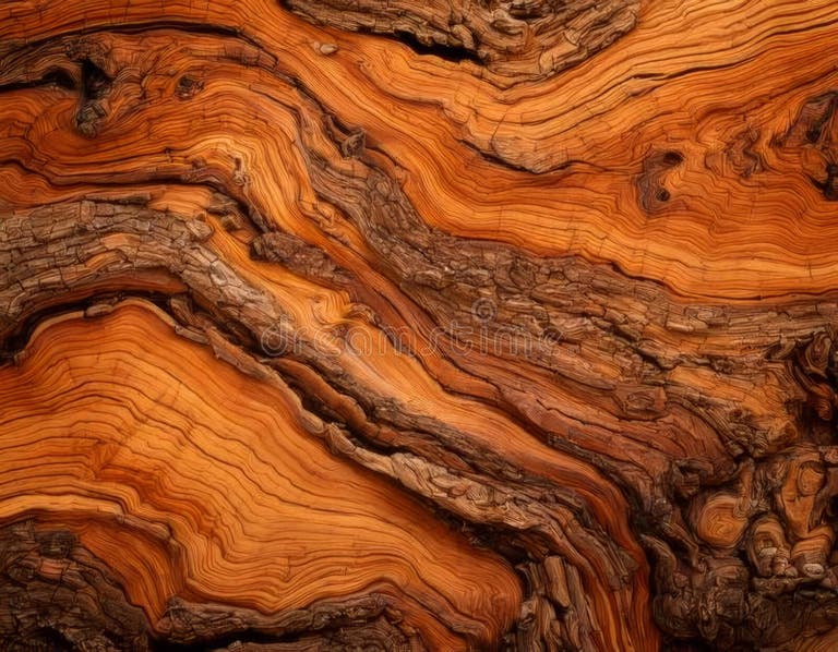 Olive Bark Wood Background. Panoramic Format Stock Illustration - Illustration of skin, timber ...