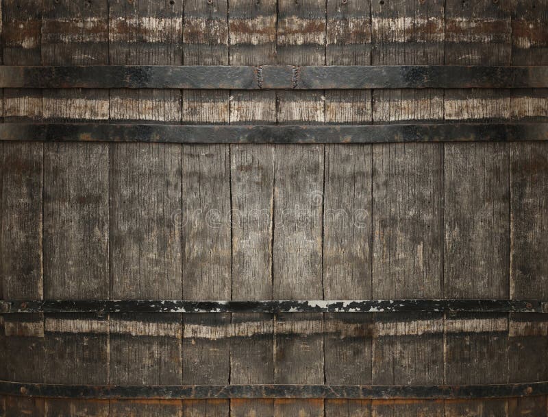 Texture of Wooden Barrel As Background, Closeup Stock Photo - Image of ...