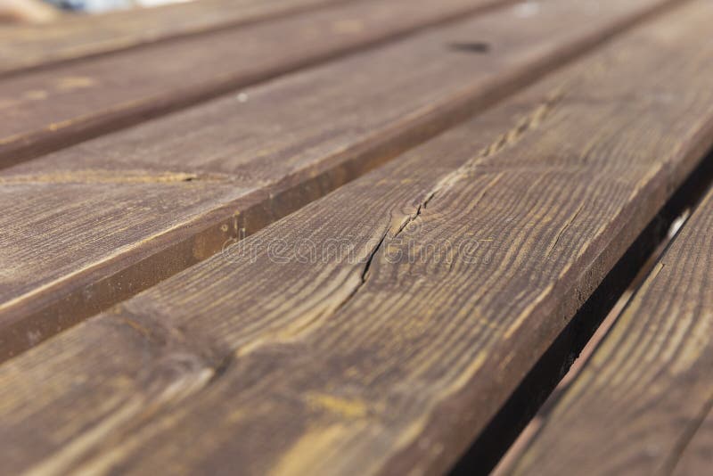 The Texture of a Wooden Board on a Bench Stock Photo - Image of design ...