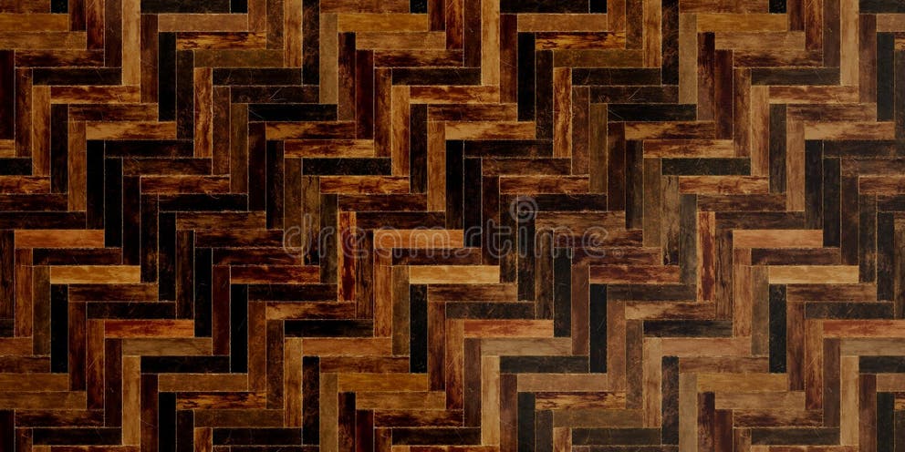 Texture of Wooden Parquet Laid in a "herringbone" Pattern. Stock Image ...