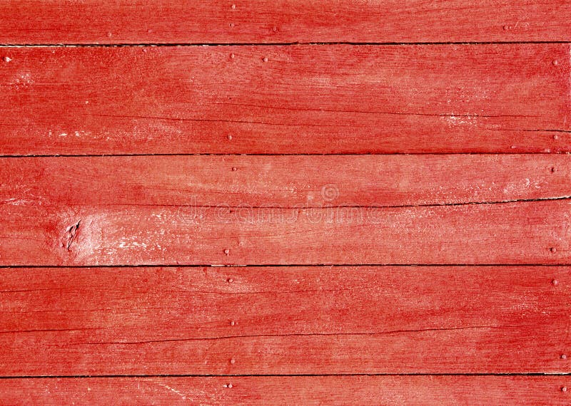 Texture of Wooden Planks Painted with Red Paint Stock Photo - Image of ...