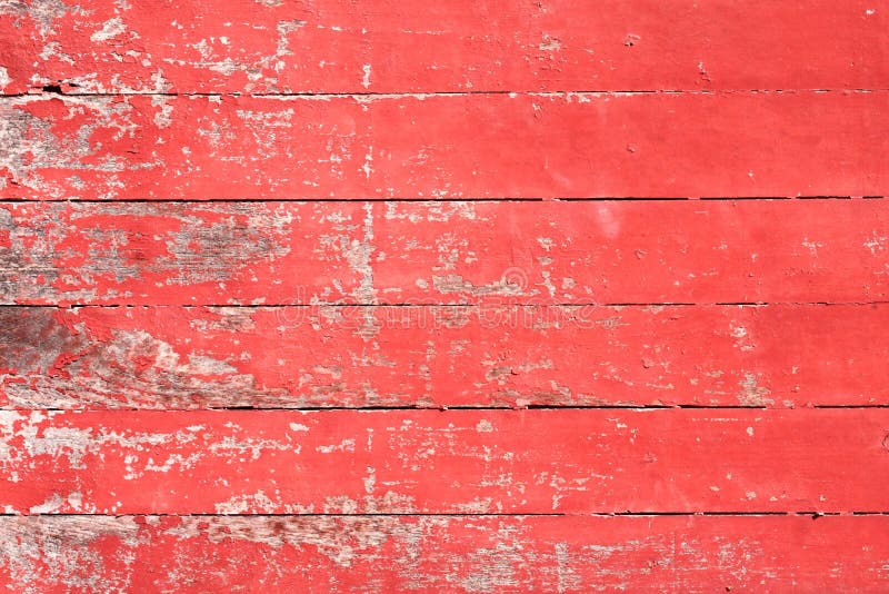 Texture of Wooden Planks Painted with Red Paint Stock Photo - Image of ...