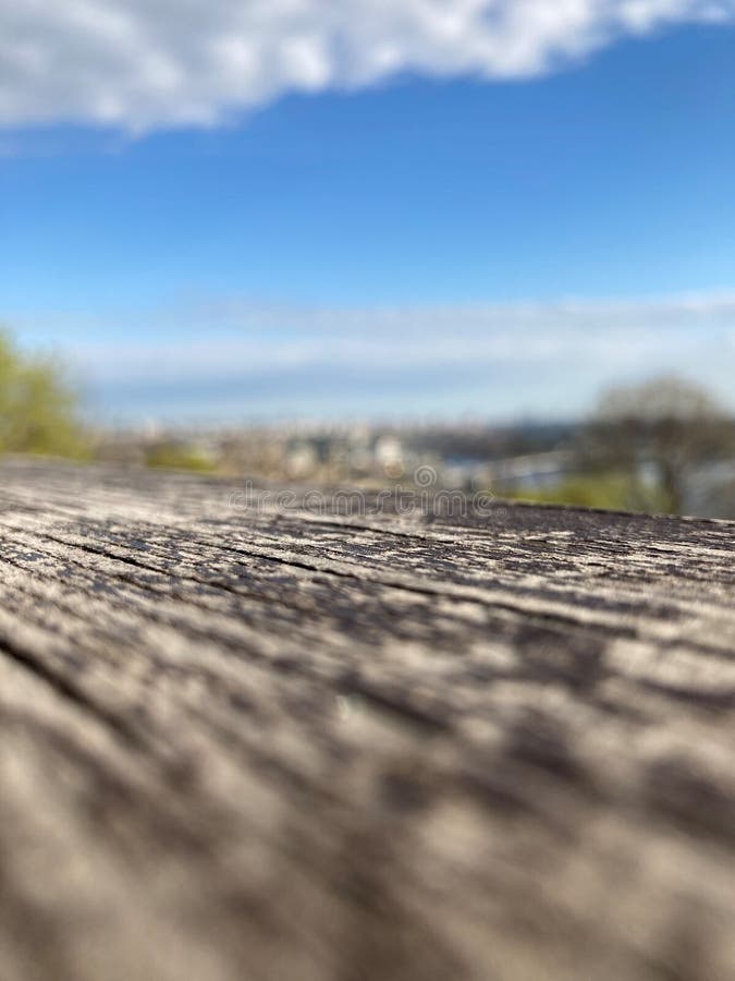 The Texture of the Wooden Railing Up Close. Background Image of Wooden ...
