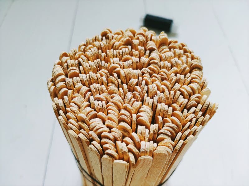 Texture of Wooden Stirring Sticks Stock Image - Image of sticks, wooden ...