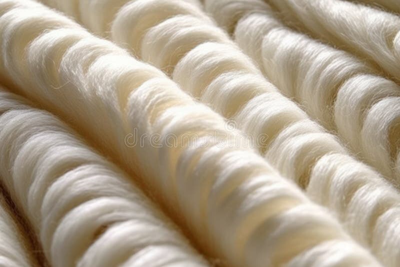 Texture of Wool: a Close-Up View of Soft and Cozy Fabric Stock ...