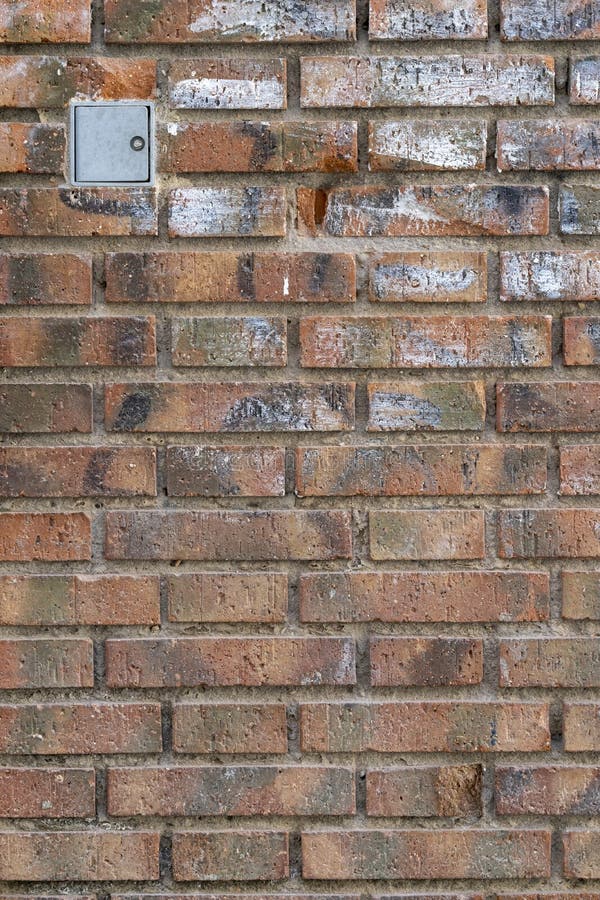 Texture of worn brick stock photo. Image of pattern - 119231680