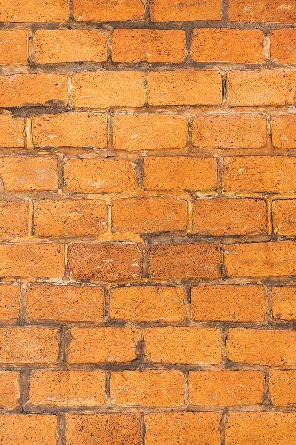 Texture of Worn Rustic Brick Wall Surface Stock Image - Image of wall ...