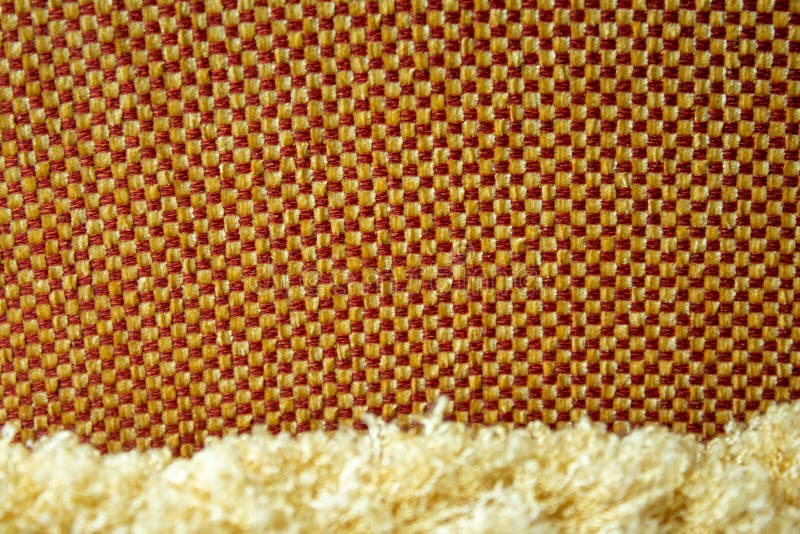 Texture of a Woven Material with Different Texture at Bottom Stock ...