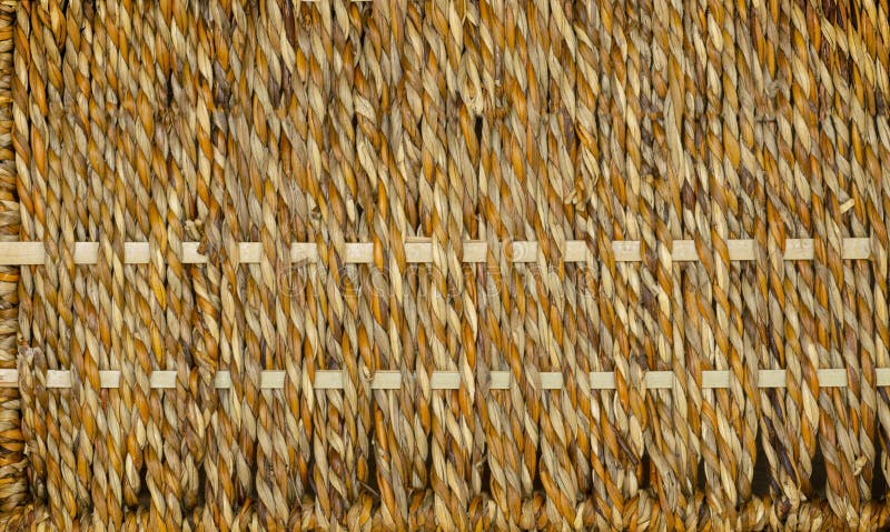 Texture of Woven Reed Fibers Stock Photo - Image of mesh, decor: 190905670