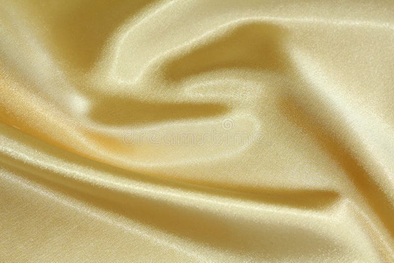 The Texture of the Yellow Material. Bright Yellow Silk Stock Image ...