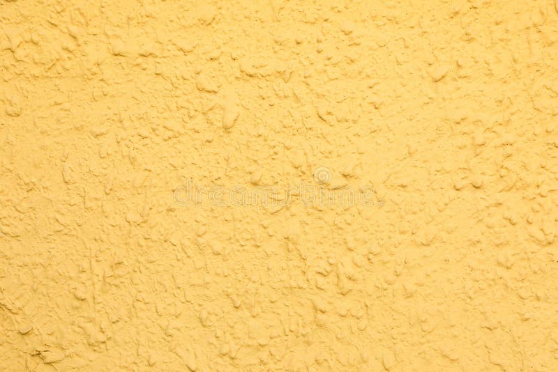 Texture of Yellow Plaster Wall As Background Stock Image - Image of ...