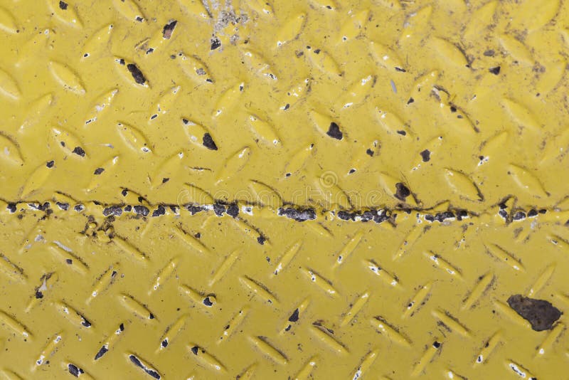 Texture of Yellow Plates Stained with Rust Stock Image - Image of iron ...
