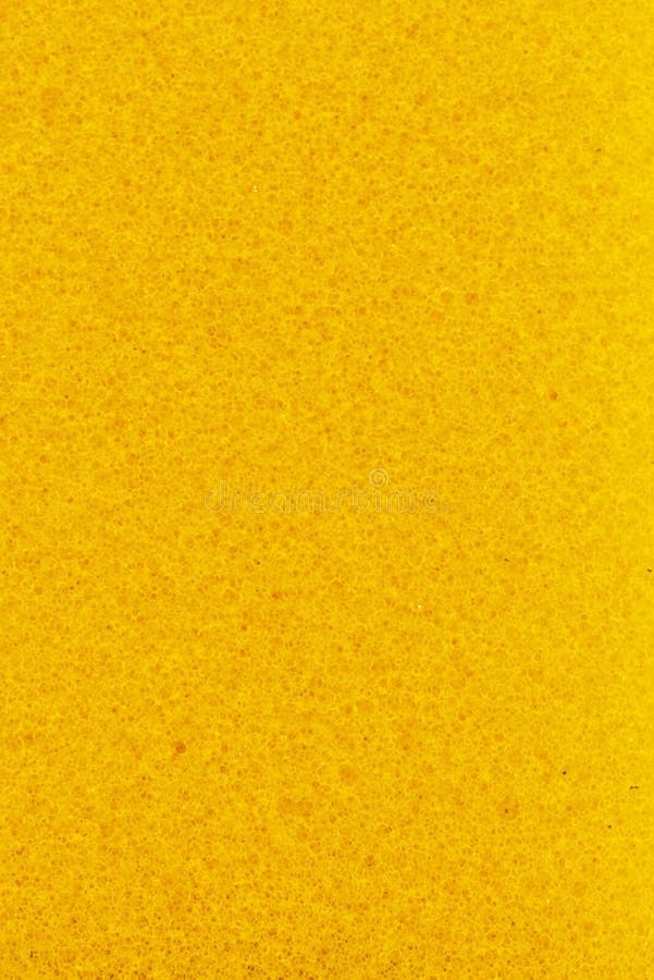 The Texture of a Yellow Sponge. Close-up of Sponge Texture Stock Photo ...