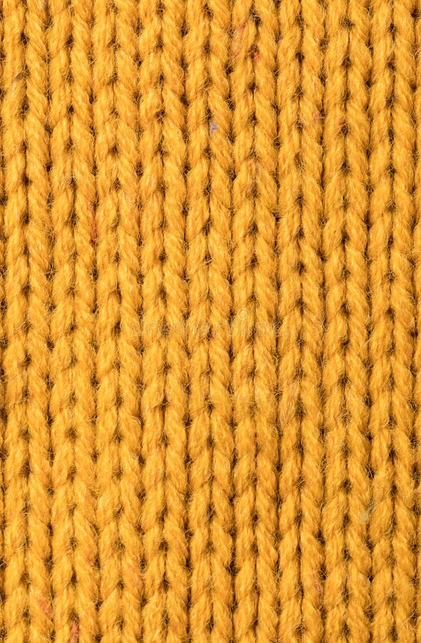 Texture Of Warm Knitted Yellow Sweater Stock Photo - Image of clothes ...