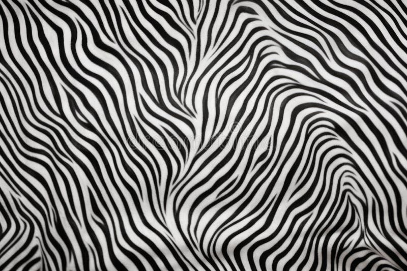Texture of Zebra with Dense Lines Stock Illustration - Illustration of ...