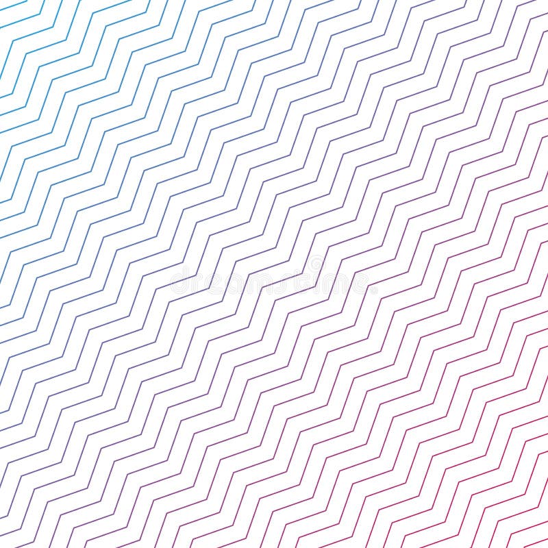 Vector Diagonal Purple and Blue Zigzag Lines Texture in White ...