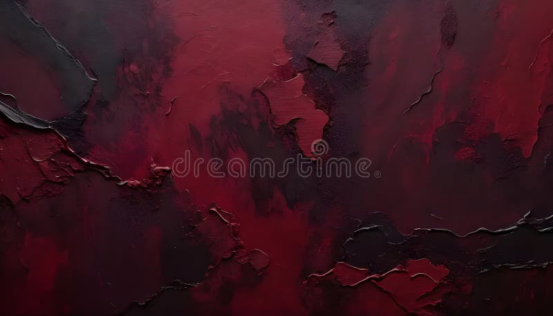 Textured Abstract Art with Deep Red and Subtle Design Elements Stock ...