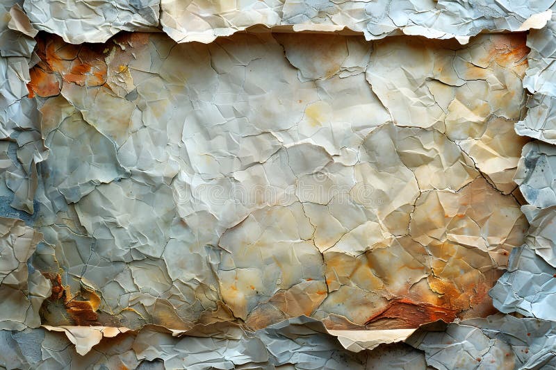 Textured Abstract Background with Torn Paper Layers for Creative Design ...