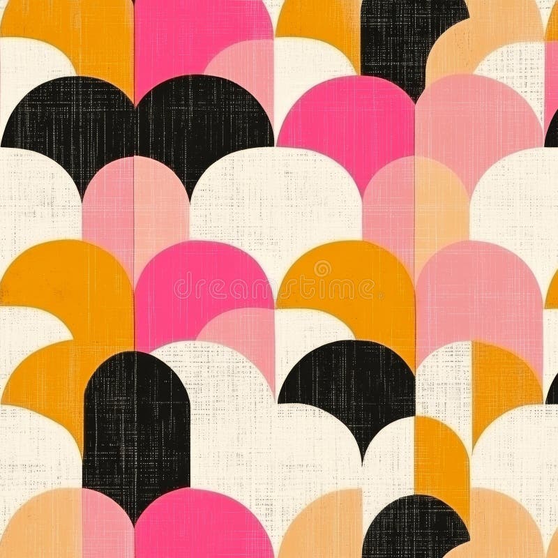 Textured Abstract Geometric Design Featuring Textured Forms and Hues ...