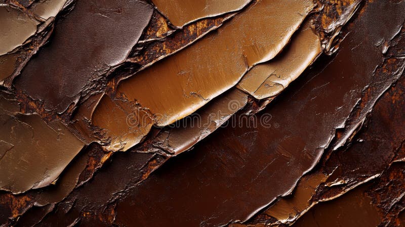 Textured Abstract Layers of Brown and Dark Tones Create a Captivating ...