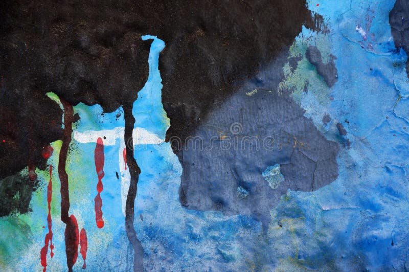 Textured Abstract Multicolor Background. Close Up Stock Image - Image ...