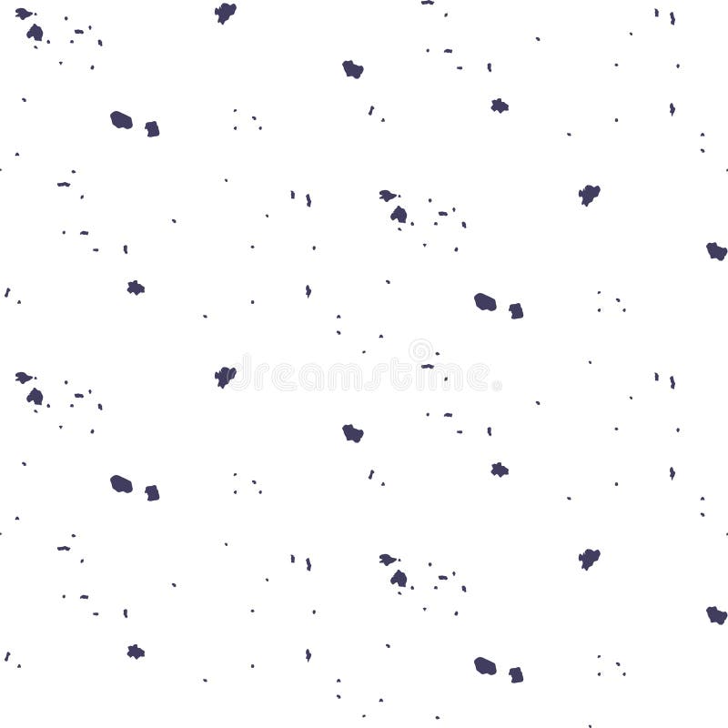 Textured Abstract Shapes Seamless Pattern. Dust Particles Vector Repeat ...