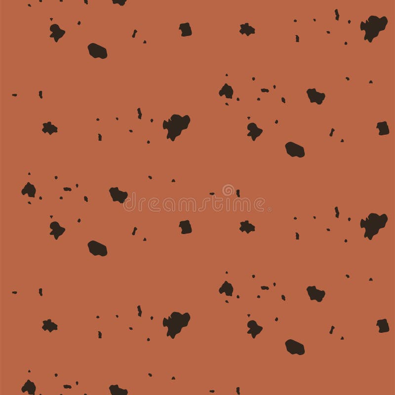 Textured Abstract Shapes Seamless Pattern. Dust Particles Vector Repeat ...