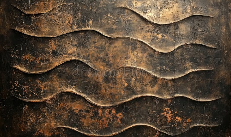 Fluid Abstract Patterns Rich Bronze Tones Stock Photos - Free & Royalty ...
