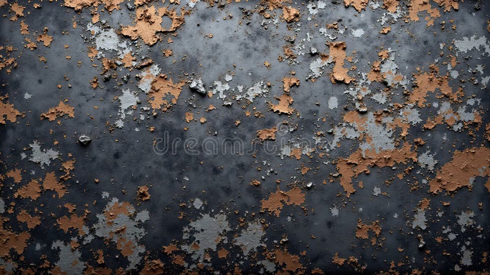 Textured Abstract Wall Surface with Peeling Paint and Distress Marks ...