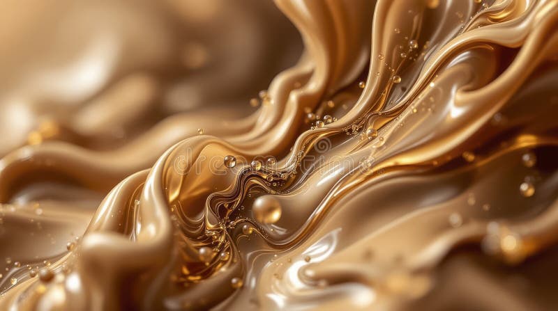 Textured Abstract Waves in Soft Neutral Shades Create Flowing Visual ...