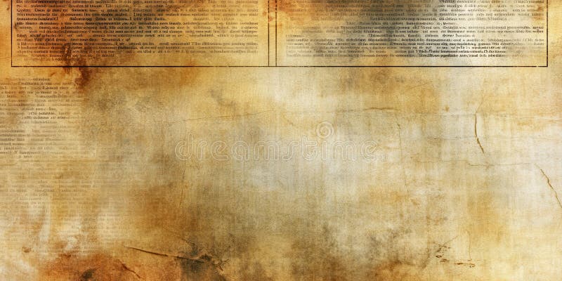 A Textured, Aged Paper Background with Faded Text, Suitable for ...