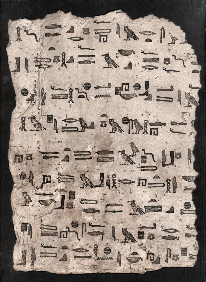 Egyptian hieroglyphs stock photo. Image of wall, burnt - 5602150