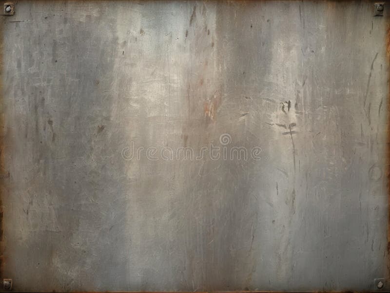 Distressed Aluminum Background with Textured Surface Showing Wear and ...