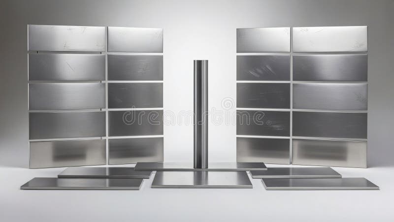 Textured aluminum pattern stock illustration. Illustration of shape ...