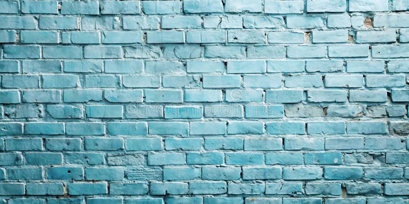 Textured Aqua Brick Wall Background Perfect for Design Projects ...