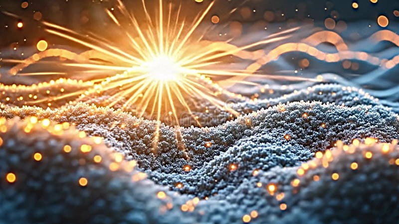 Textured Area Burn Gently with Burst Energy, Mail Ripple of Generative ...