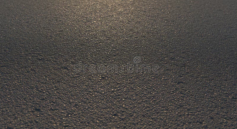 Textured Asphalt Close Up Showing Rough Surface with Grain Detail Stock ...