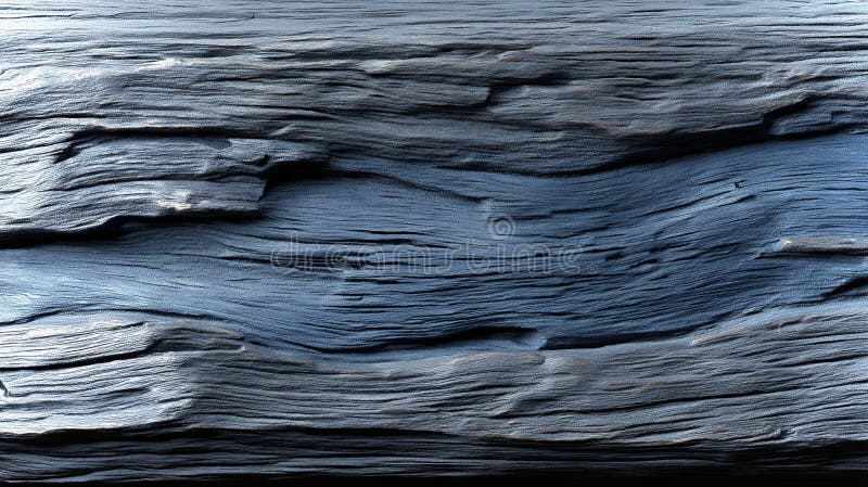 Unique Abstract Texture Resembling Natural Wood with a Darkened ...
